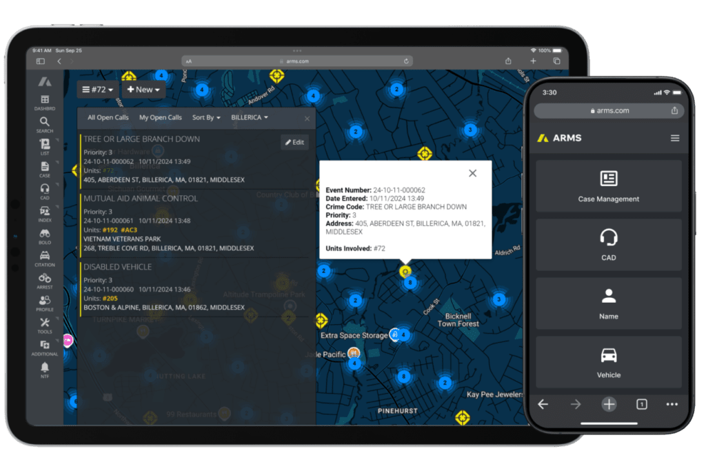 RMS - Simplified Records Management for Public Safety | ARMS
