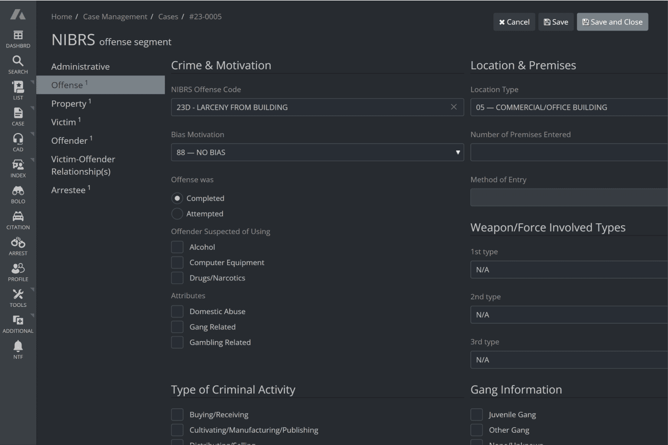 NIBRS Reporting - Simple Compliance for Law Enforcement | ARMS